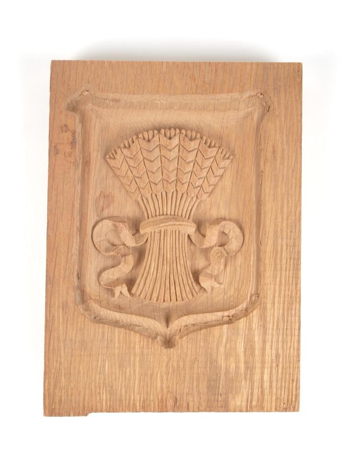 Grand Rapids Public Museum Collections : Artifact : Wood Carving, Sheaf ...